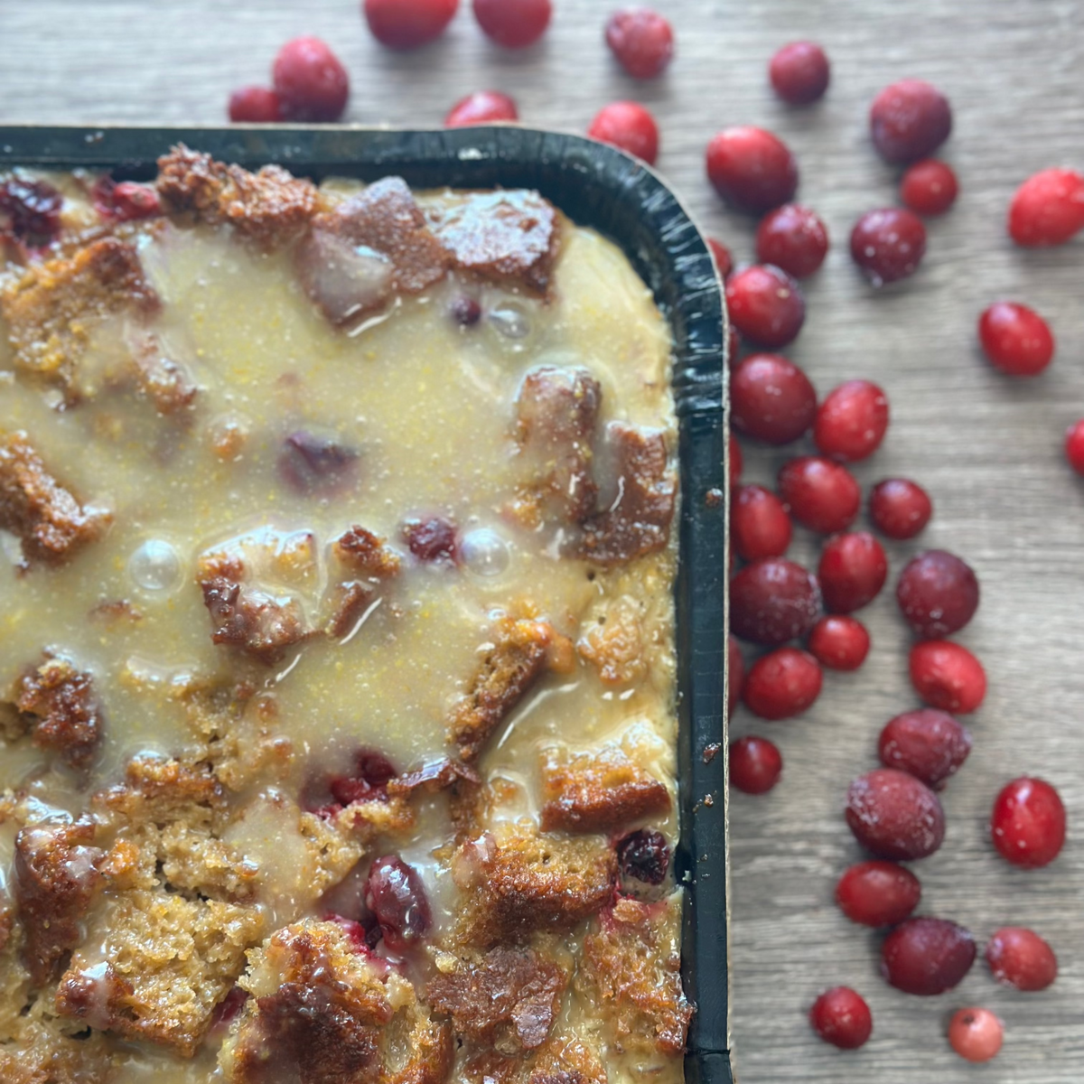 Bread Pudding: Cranberry Orange or Churro Chocolate Cinnamon Caramel ...